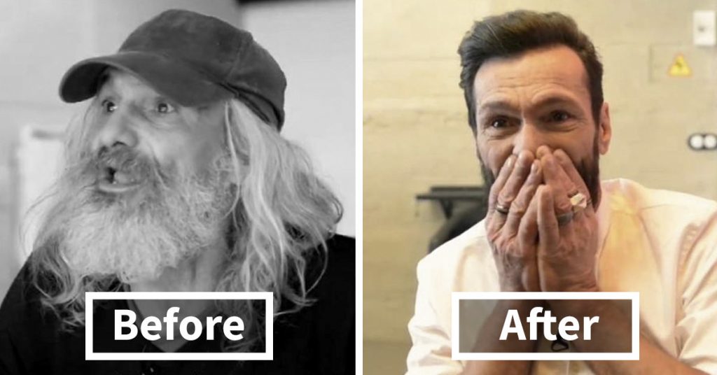 Homeless Man, 55, Breaks Down In Tears After Seeing The Results Of His ...