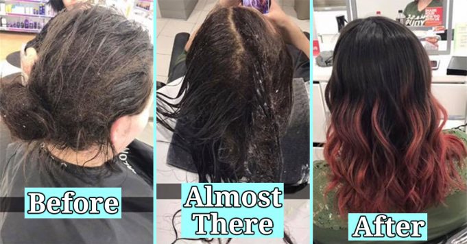 Kind Hairstylist Spent 8 Hours Combing The Dreads Out Of Woman With ...
